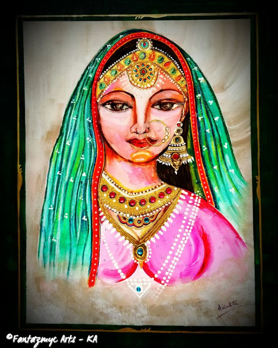 Lakshmi Bai - the Warrior Queen of Jhansi - Etsy