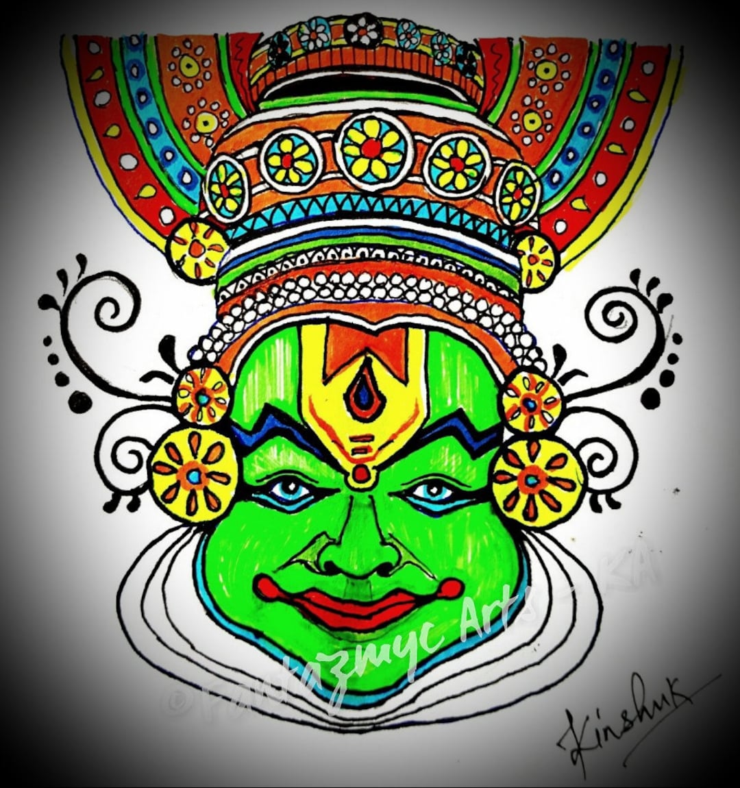 Onam Mask - Etsy