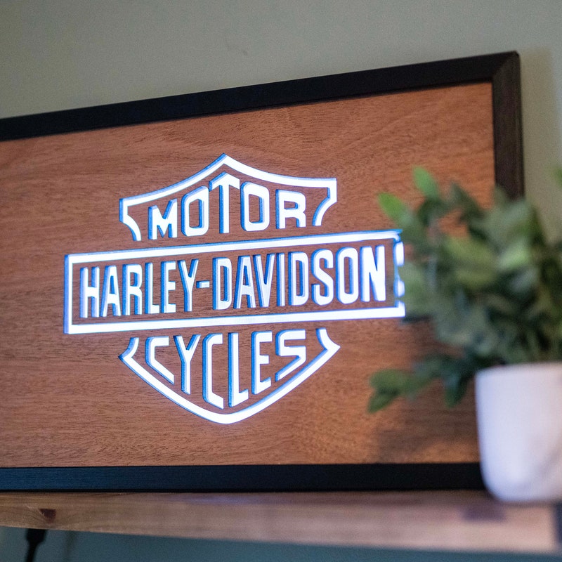 Harley Davidson Sign - Etsy