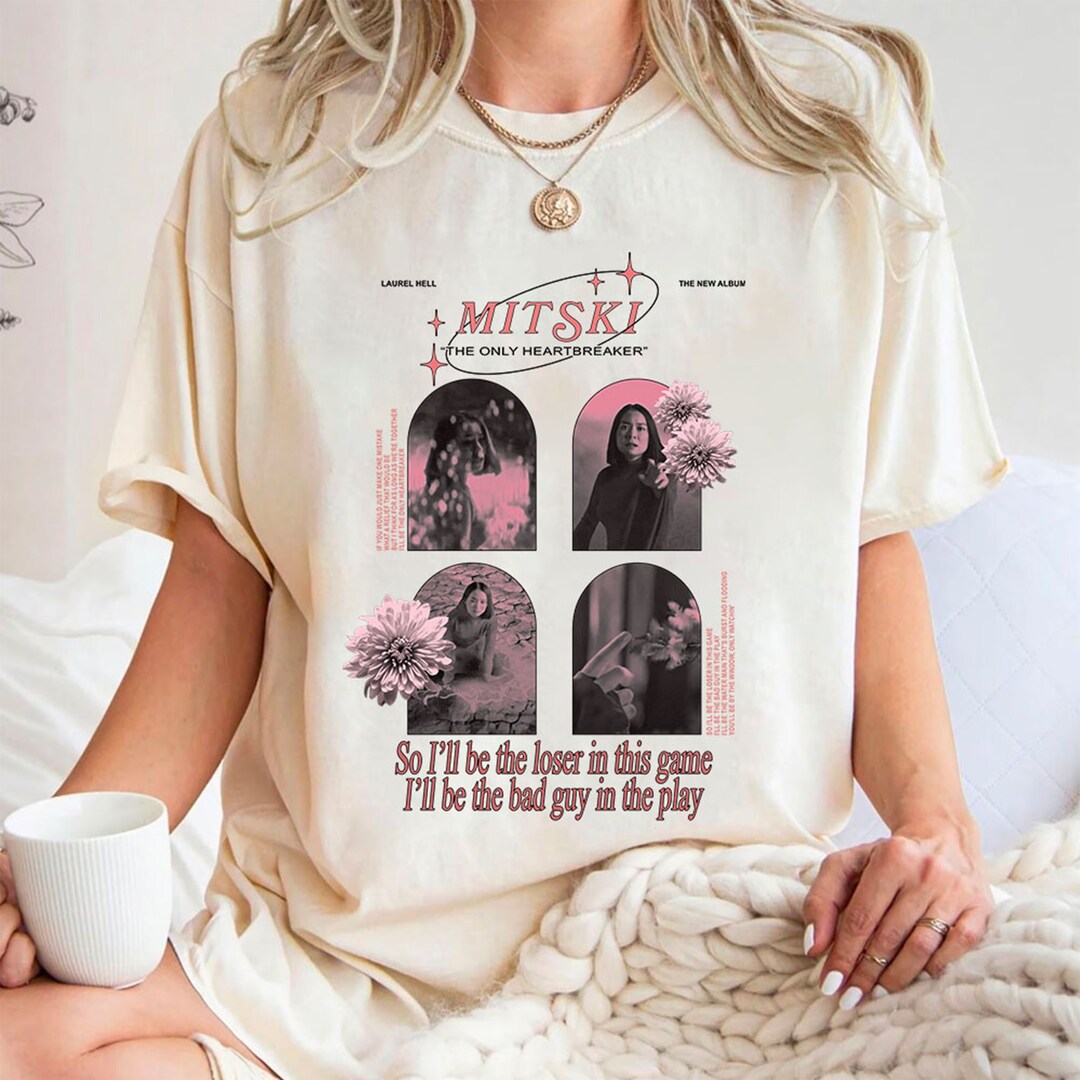 Mitski the Only Heartbreaker Shirt Sweatshirt Hoodie, Fan Gift - Etsy