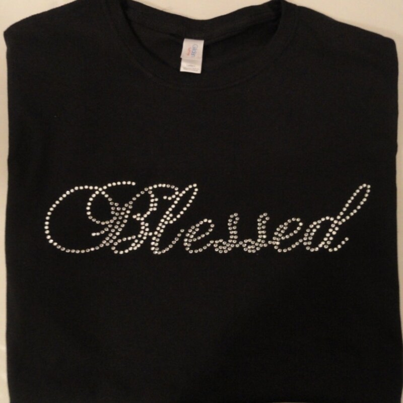 Rhinestone Tshirt - Etsy