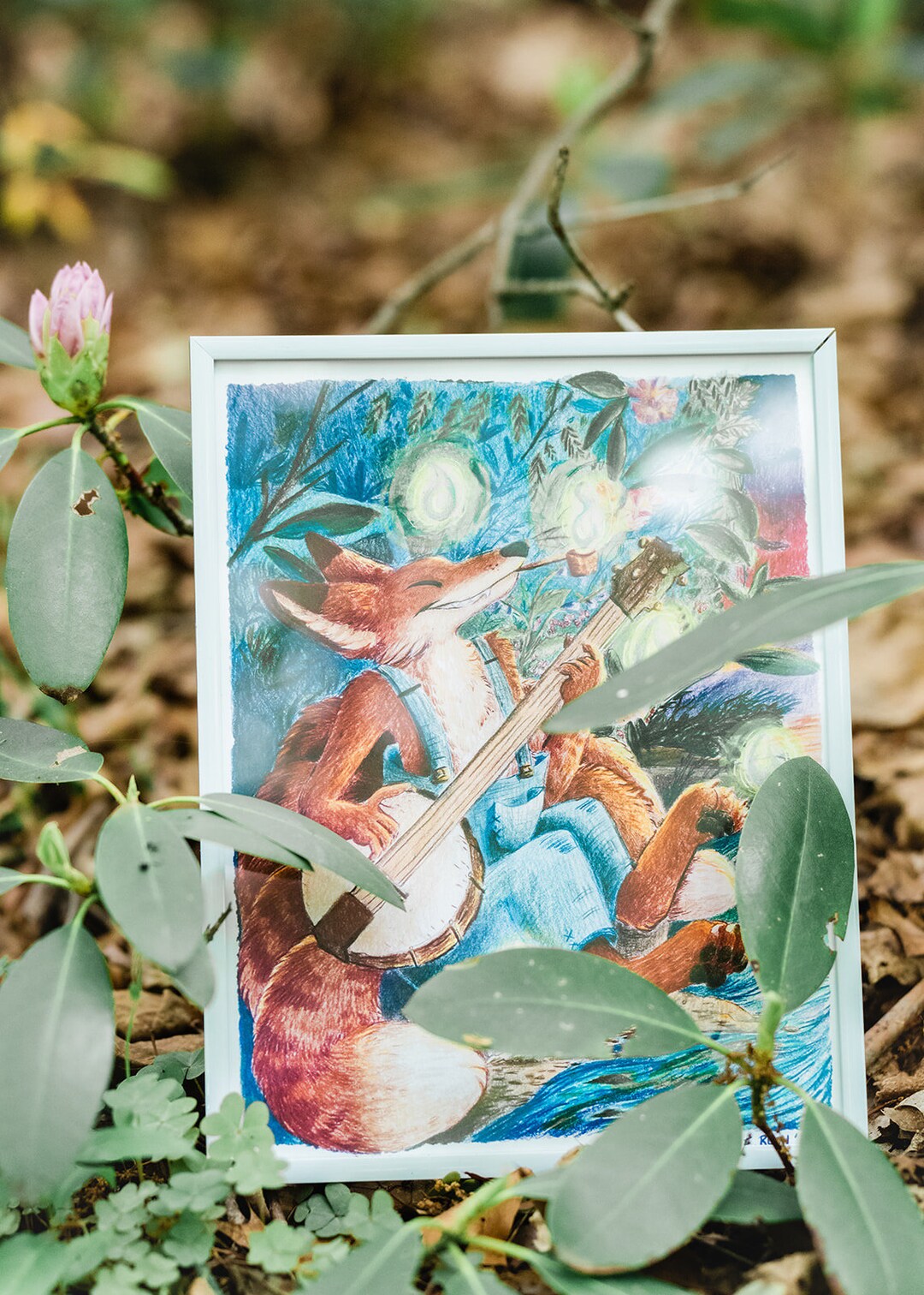 Foxfire Art Print - Etsy