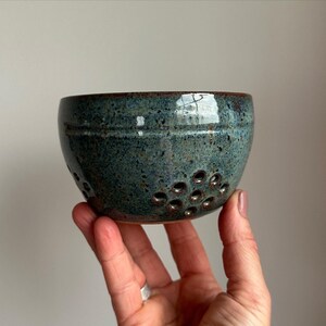 Small Ceramic Strainer / Colander - Etsy