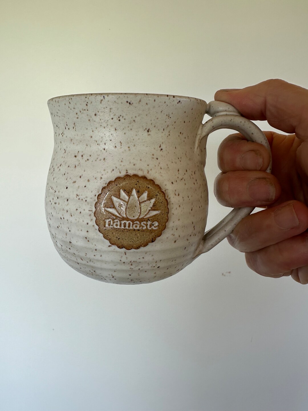 Ceramic Namaste Yoga Coffee Tea Mug - Etsy