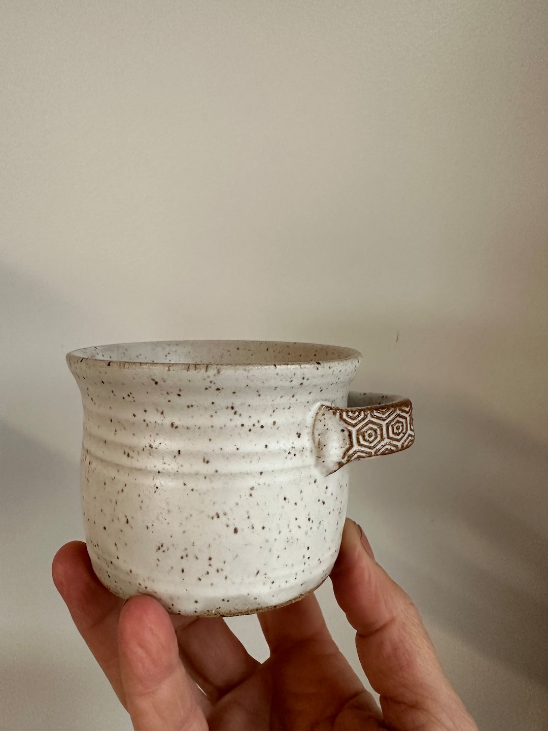 Small Clay Pot With Handle for Charcuterie Board - Etsy