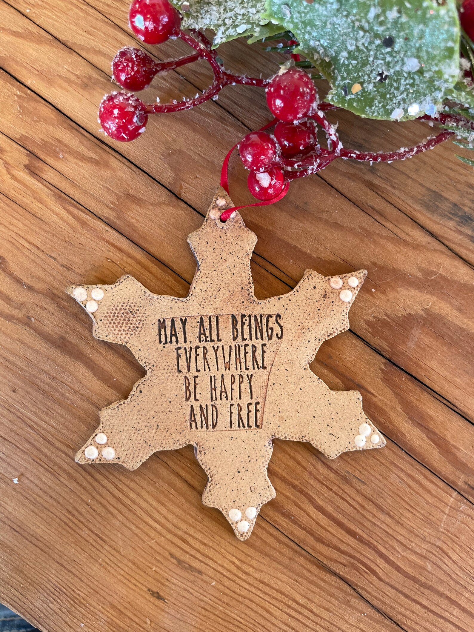 Snowflake Ornament for the Yoga Student Mindfulness Meditation - Etsy