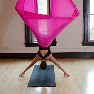 Aerial Hammock Yoga by Emily Mariola Flex Yoga - Etsy