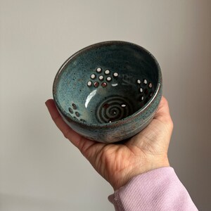 Small Ceramic Strainer / Colander - Etsy