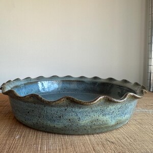Ceramic Pie Dish Baking Stoneware - Etsy