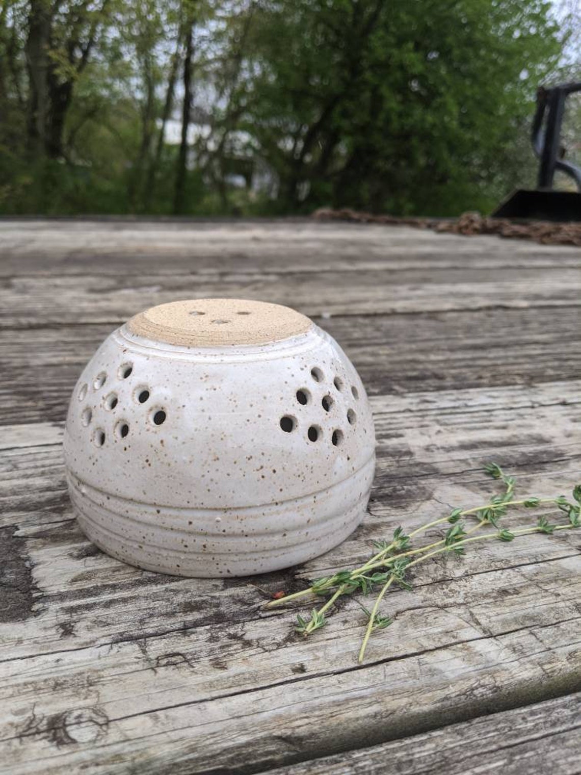 Small Ceramic Strainer / Colander | Etsy