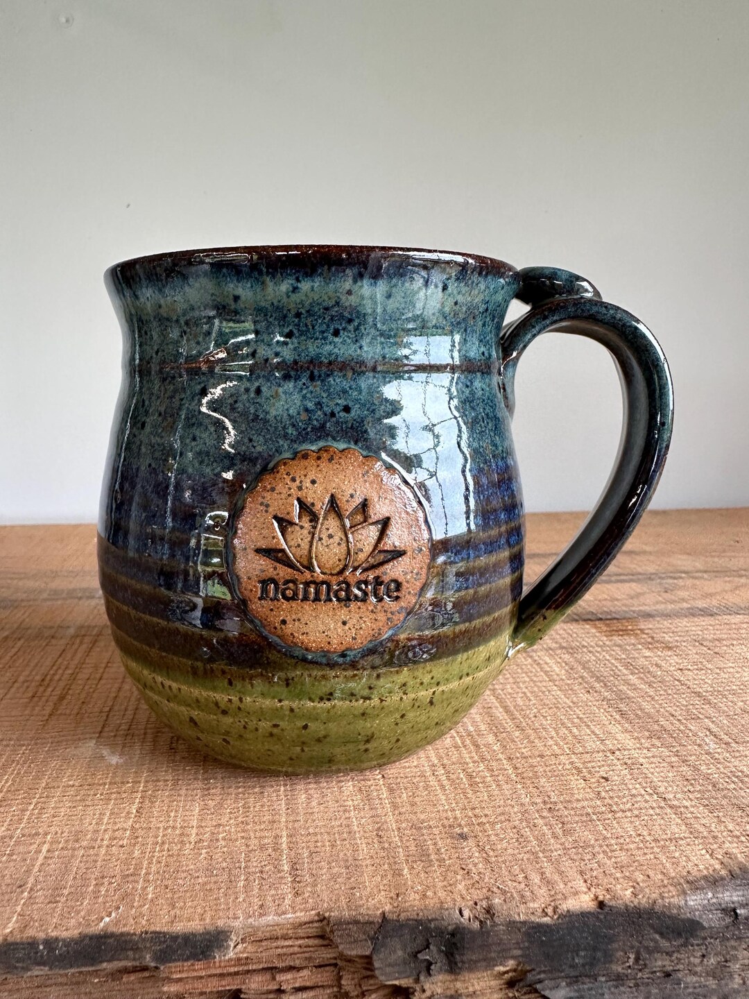 Ceramic Namaste Yoga Coffee Tea Mug - Etsy