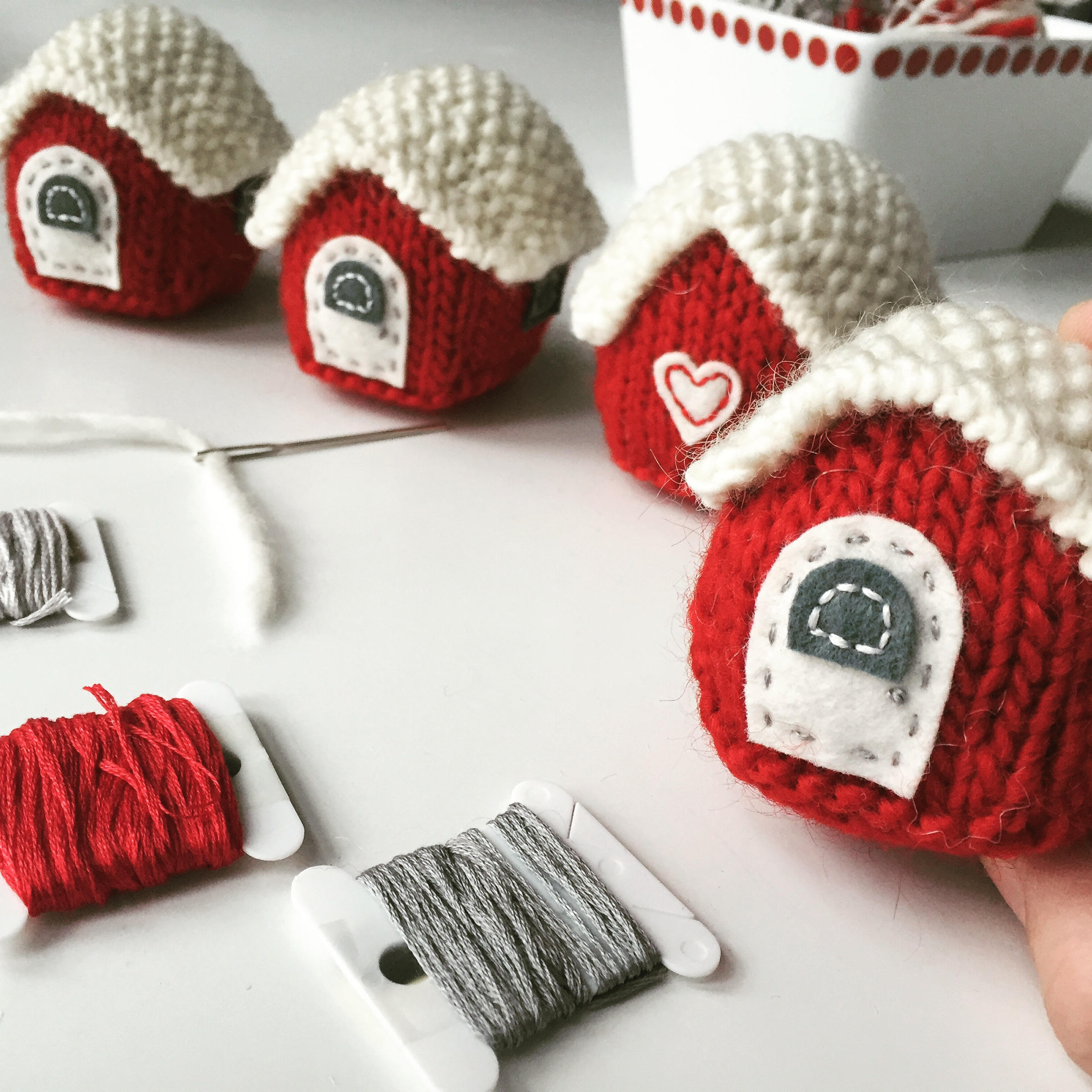 Knitting Pattern / Digital Download / Little House / New Home / First ...