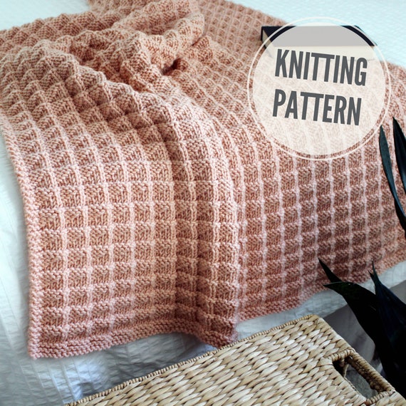 Reversible Afghan Knitting Pattern Debbie Bliss Reversible Blanket