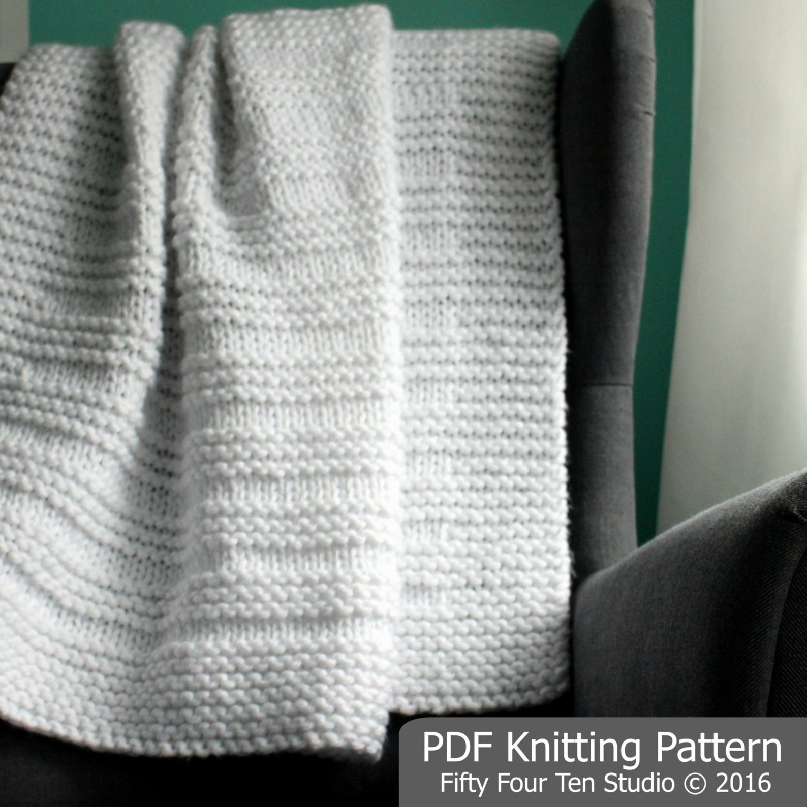 Blanket KNITTING PATTERN / Where the Sidewalk Ends / Throw / | Etsy