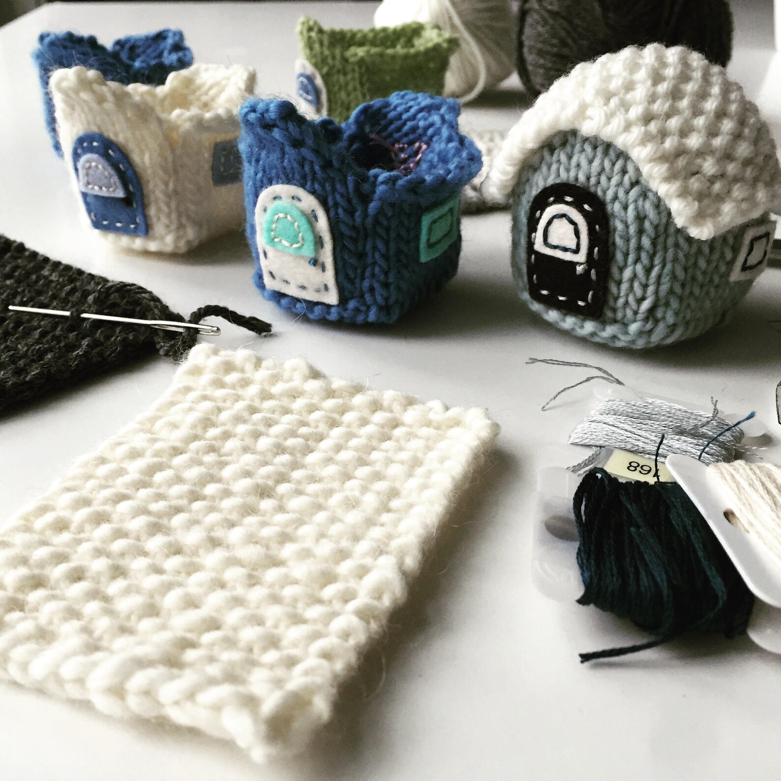 Knitting Pattern / Digital Download / Little House / New Home / First ...