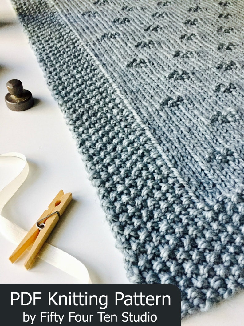 Blanket KNITTING PATTERN / Across the Diamond / Throw / Afghan | Etsy