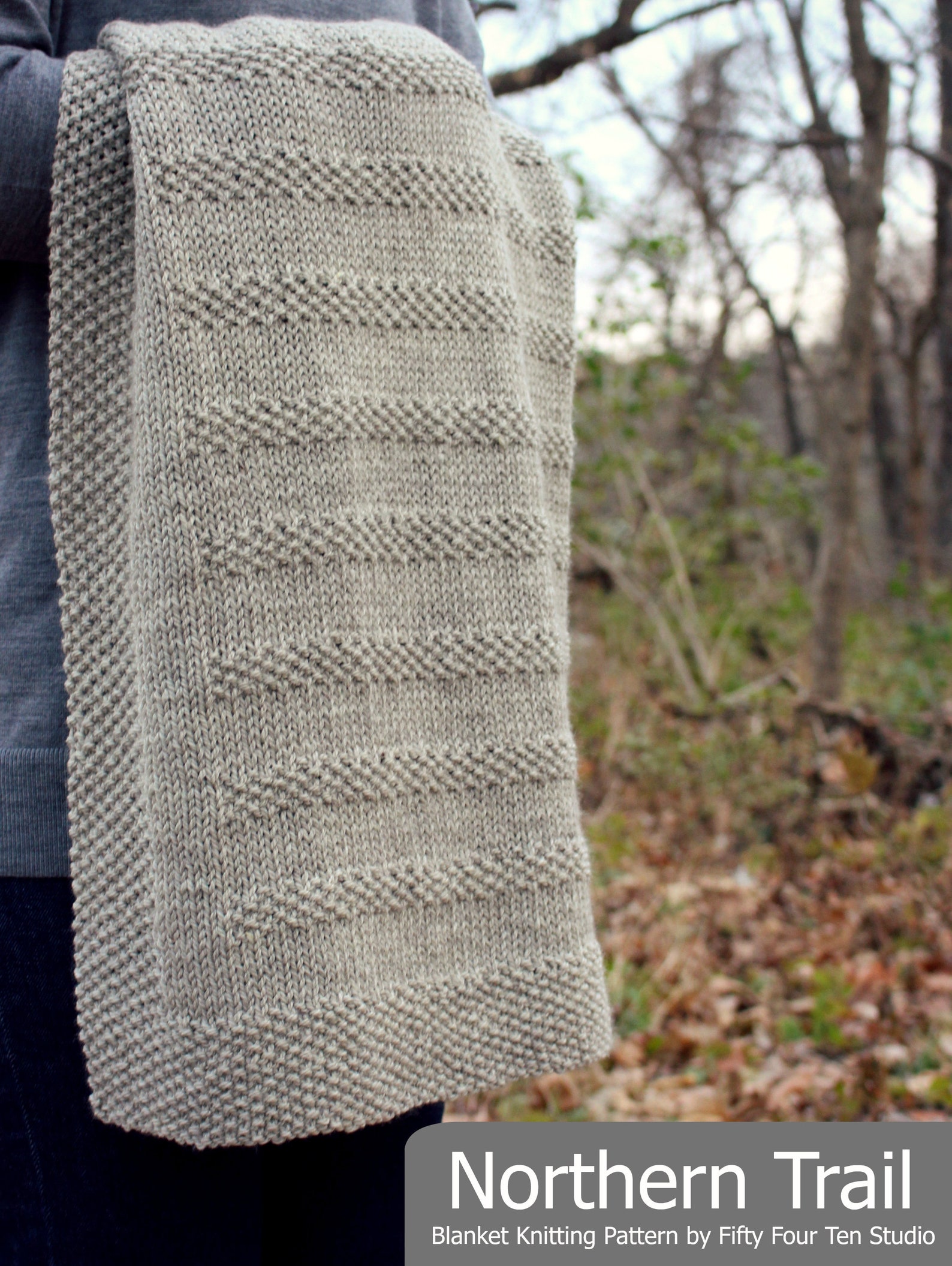 Blanket KNITTING PATTERN / Northern Trail / Throw Knitting Pattern ...