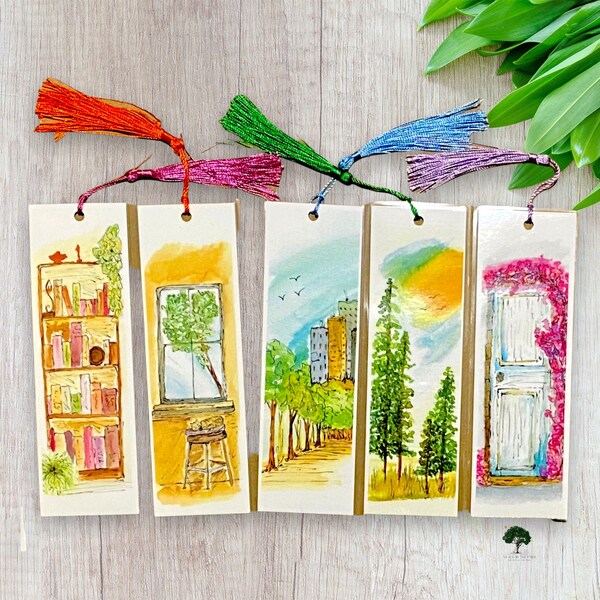 Laminated Bookmark - Etsy