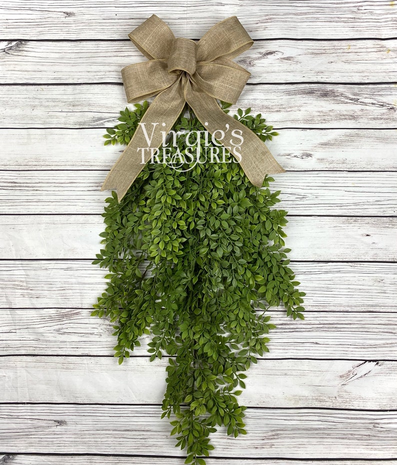 29 Lotus Bush Door Swag for Front Door Front Door Swag - Etsy