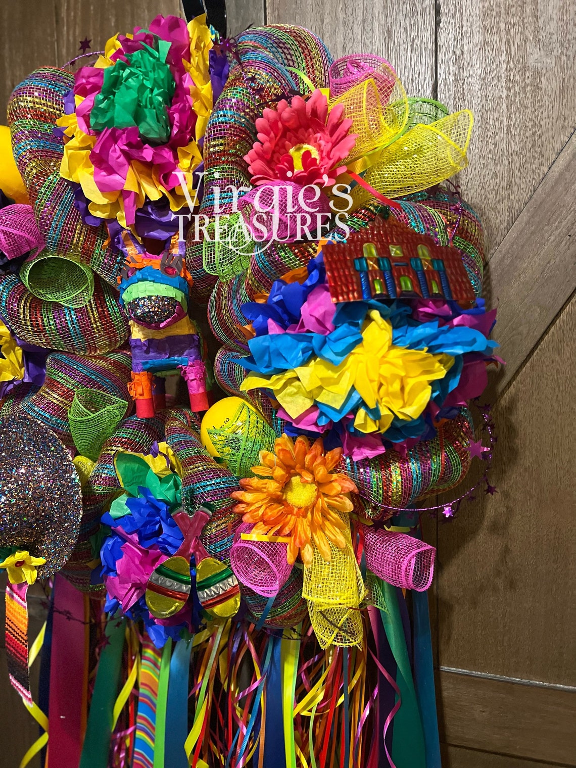 Fiesta Wreath, Fiesta Deco Wreath, Fiesta Wreath, Viva Fiesta Wreath ...