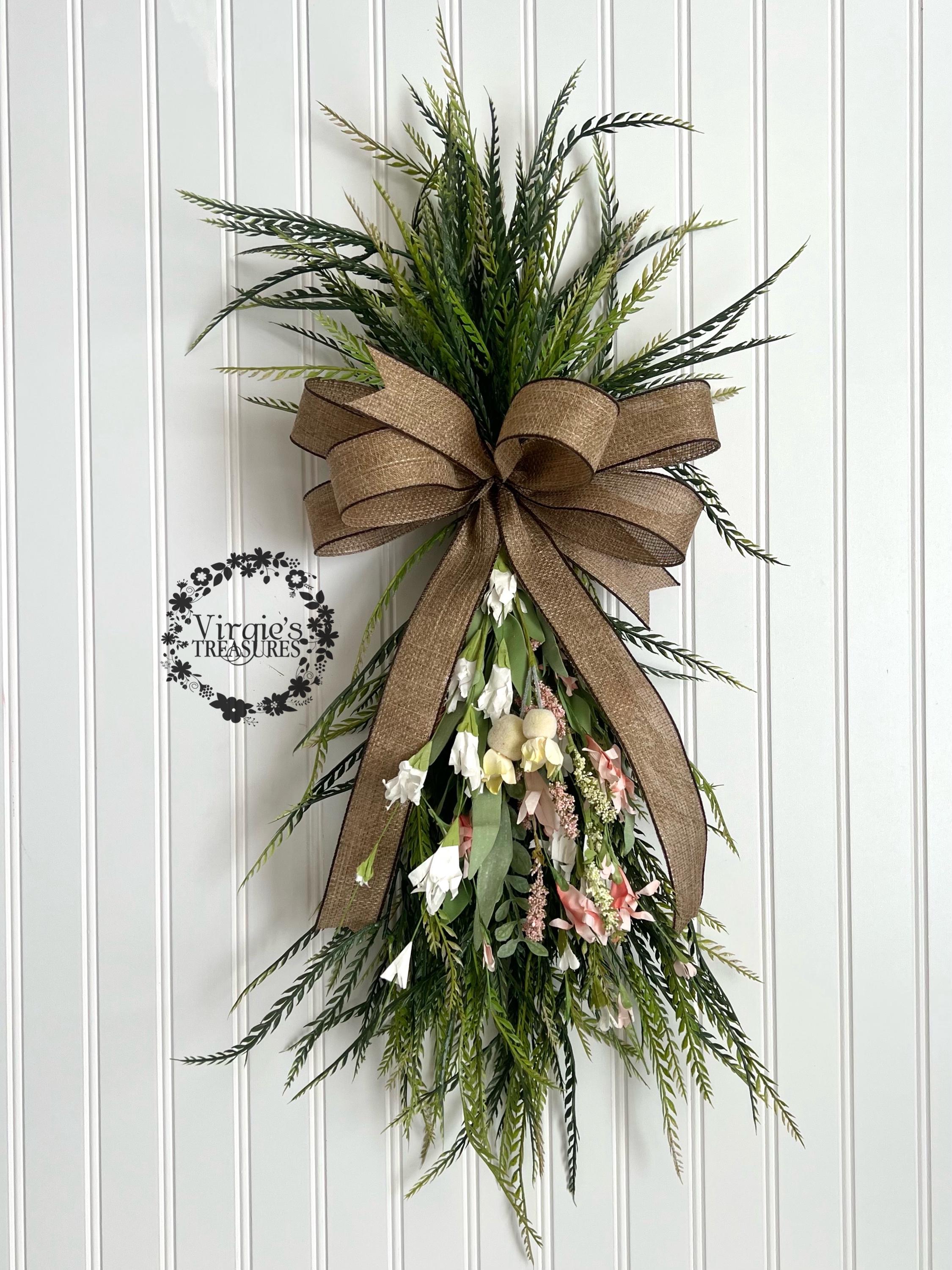 Small Saw Grass Swag / Greenery Swag / Spring Greenery Swag / Summer ...