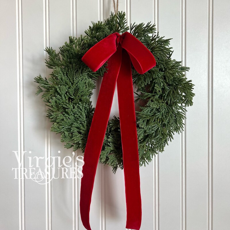 Cedar Wreath - Etsy