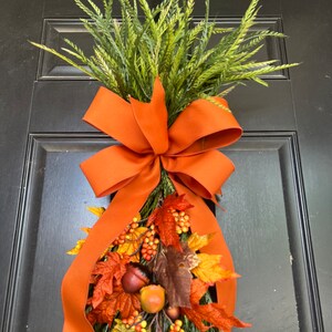 Fall Saw Grass Swag / Fall Greenery Swag / Fall Swag / Autumn Swag ...