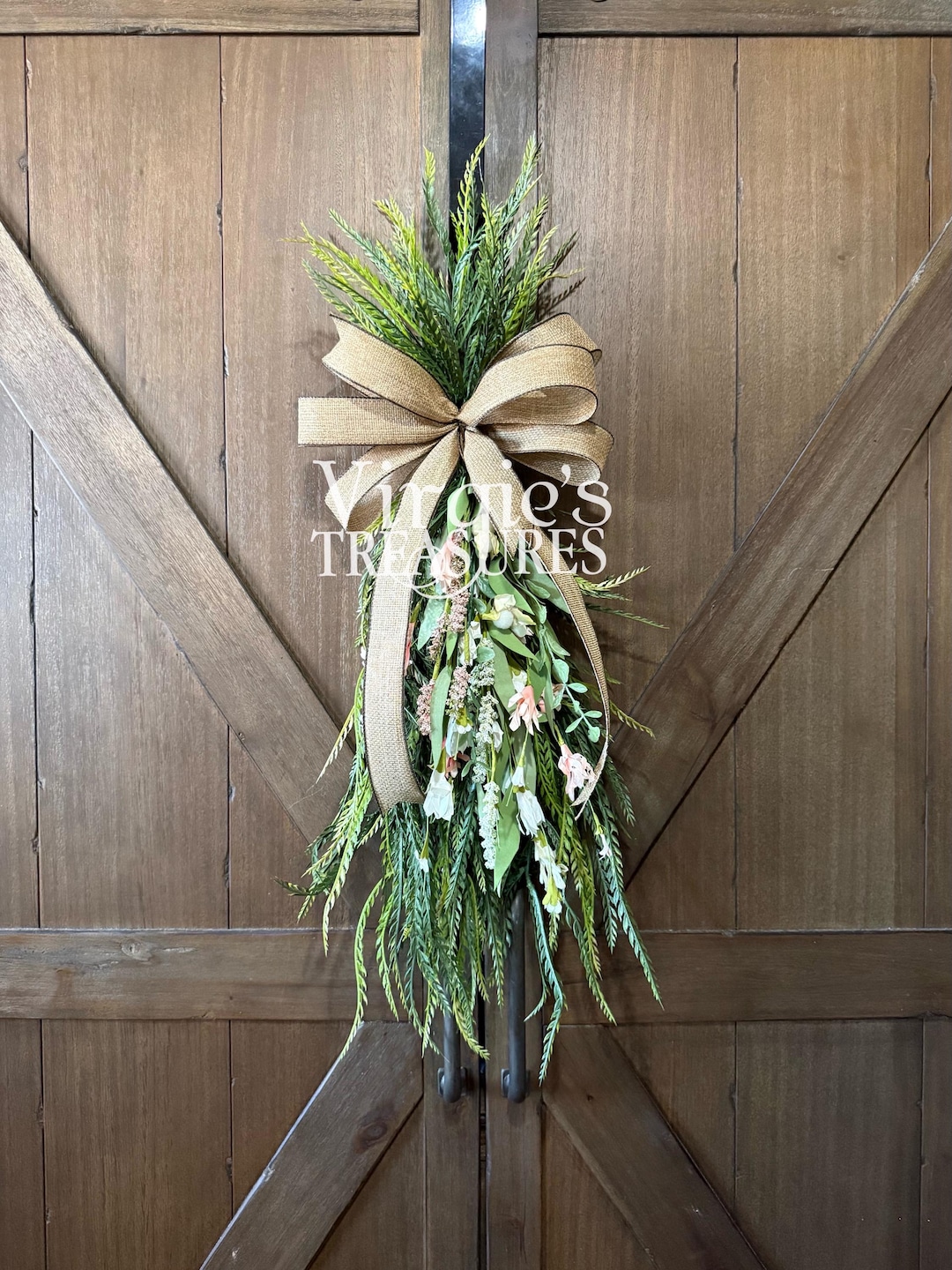 Small Saw Grass Swag / Greenery Swag / Spring Greenery Swag / Summer ...