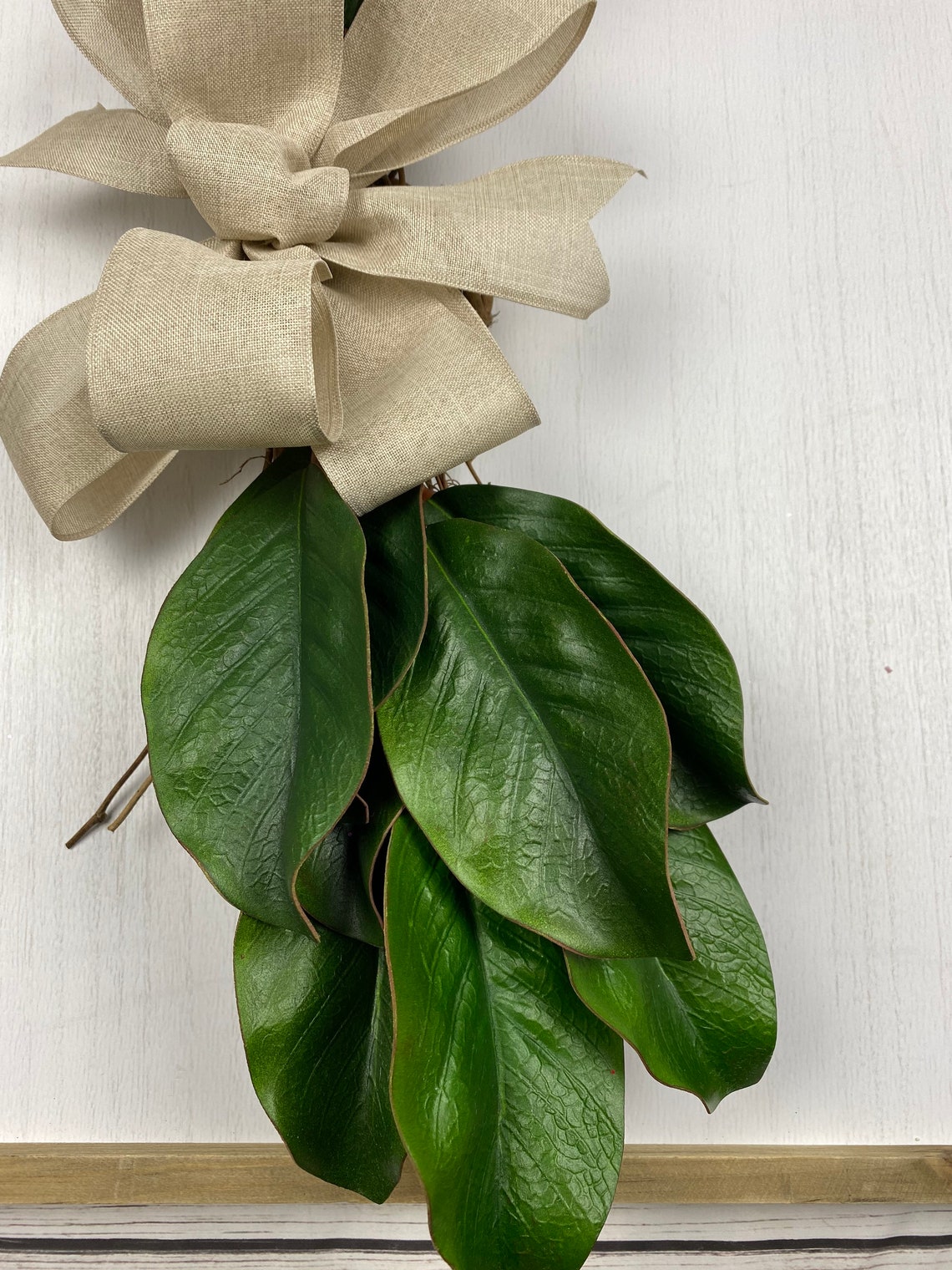 Magnolia Leaf Swag Farmhouse Swag Magnolia Swag Magnolia | Etsy