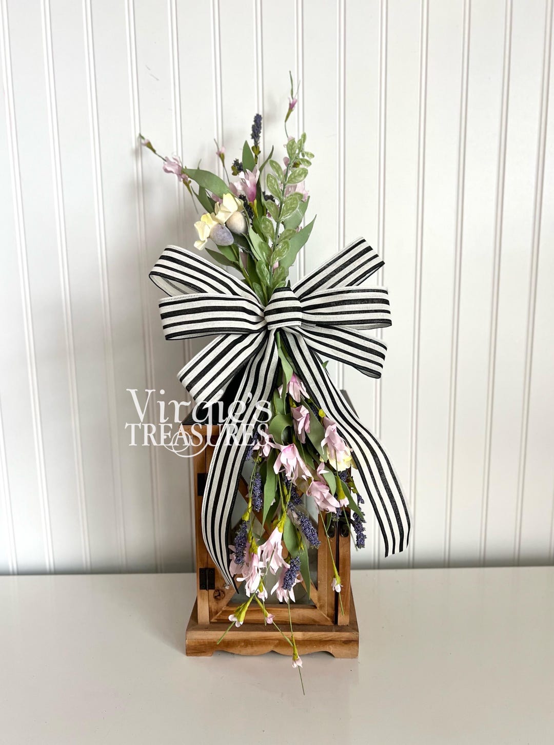 Blossom Lantern Swag, Summer Lantern Swag, Spring Lantern Swag, Floral ...