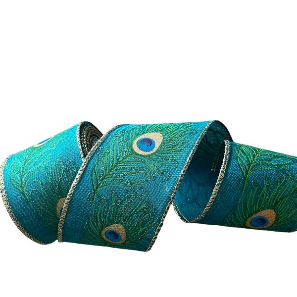 Peacock Ribbon - Etsy