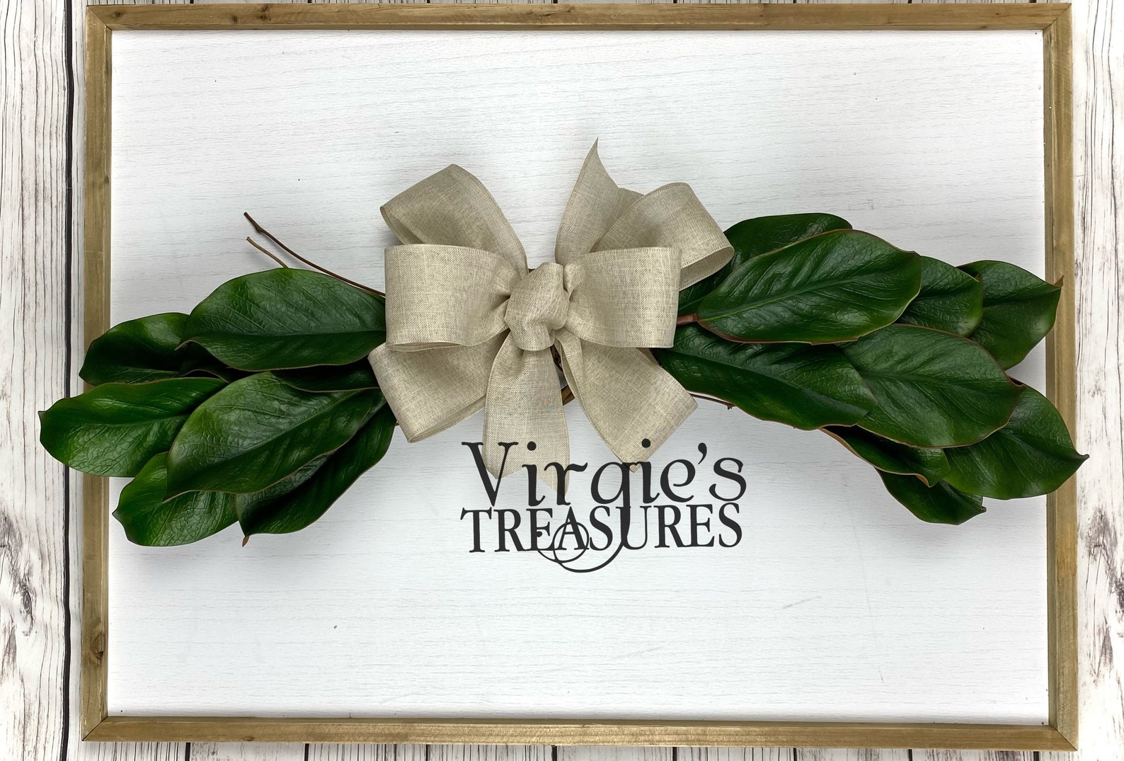 Magnolia Leaf Swag Farmhouse Swag Magnolia Swag Magnolia | Etsy