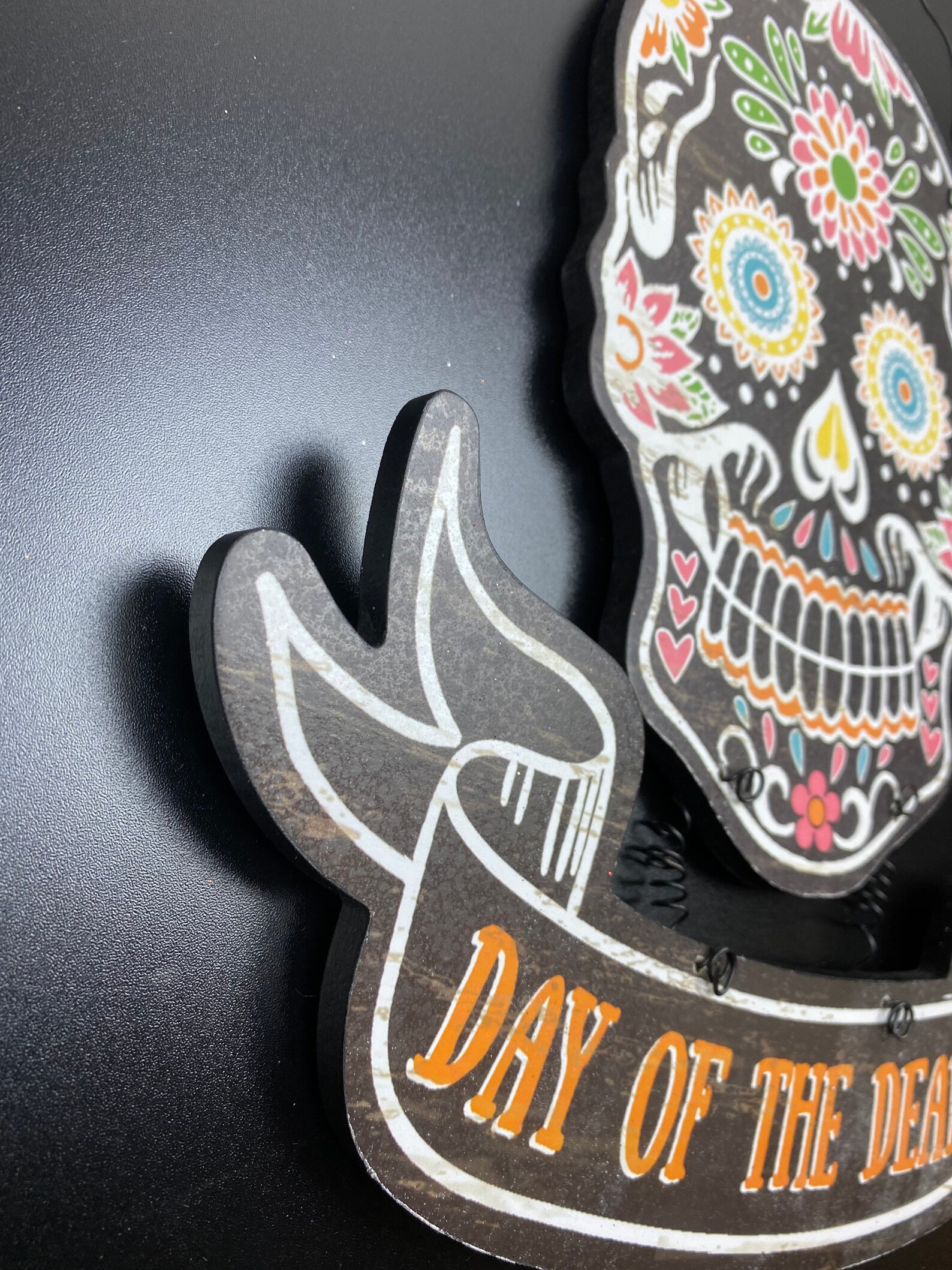 Day of the Dead Sign Sugar Skull Sign Dia De Los Muertos | Etsy