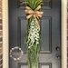 Greenery Swag-cosmo Floral Swag-frosted Greenery & Charcoal Swag-window ...