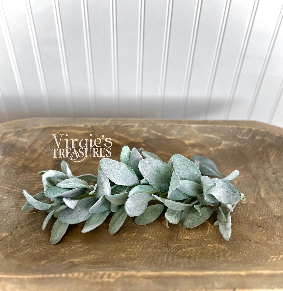 Greenery Dough Bowl Filler / Dough Bowl Filler / Farmhouse Garland ...