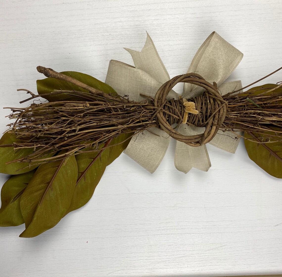 Magnolia Leaf Swag Farmhouse Swag Magnolia Swag Magnolia | Etsy