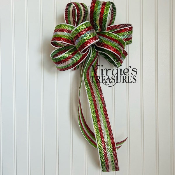 Deco Mesh Bow - Etsy