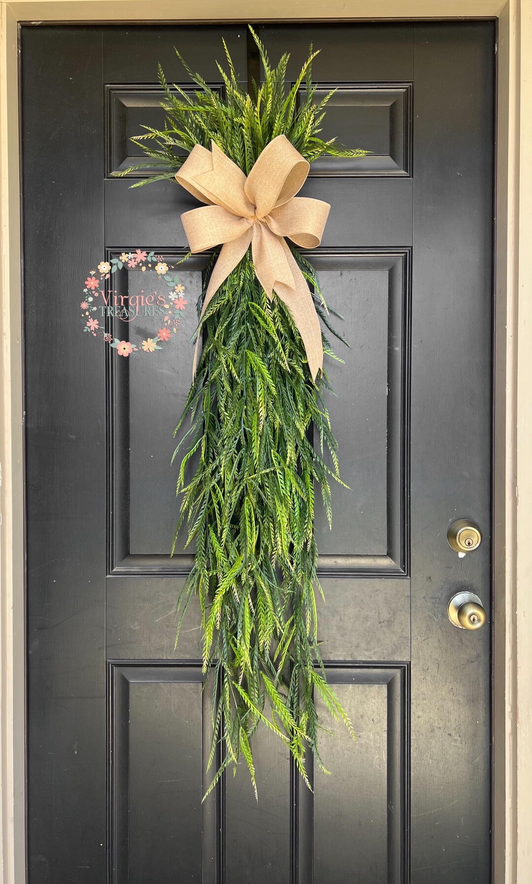 Saw Grass Swag / Greenery Swag / Summer Swag / Spring Swag / Everyday ...