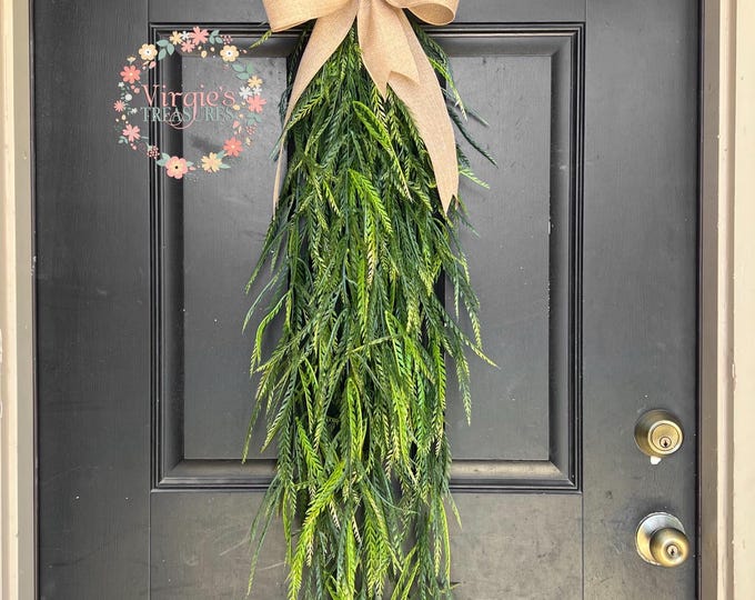 Saw Grass Swag / Greenery Swag / Summer Swag / Spring Swag / Everyday ...