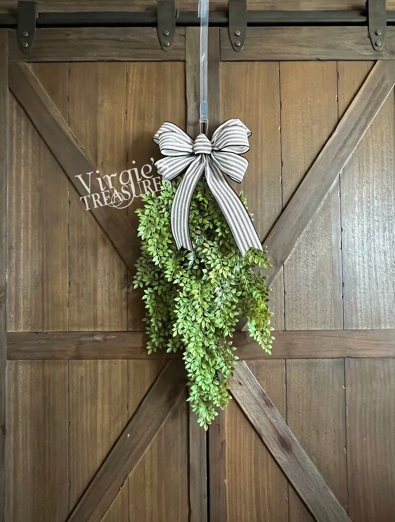 29 Lotus Bush Door Swag for Front Door Front Door Swag - Etsy