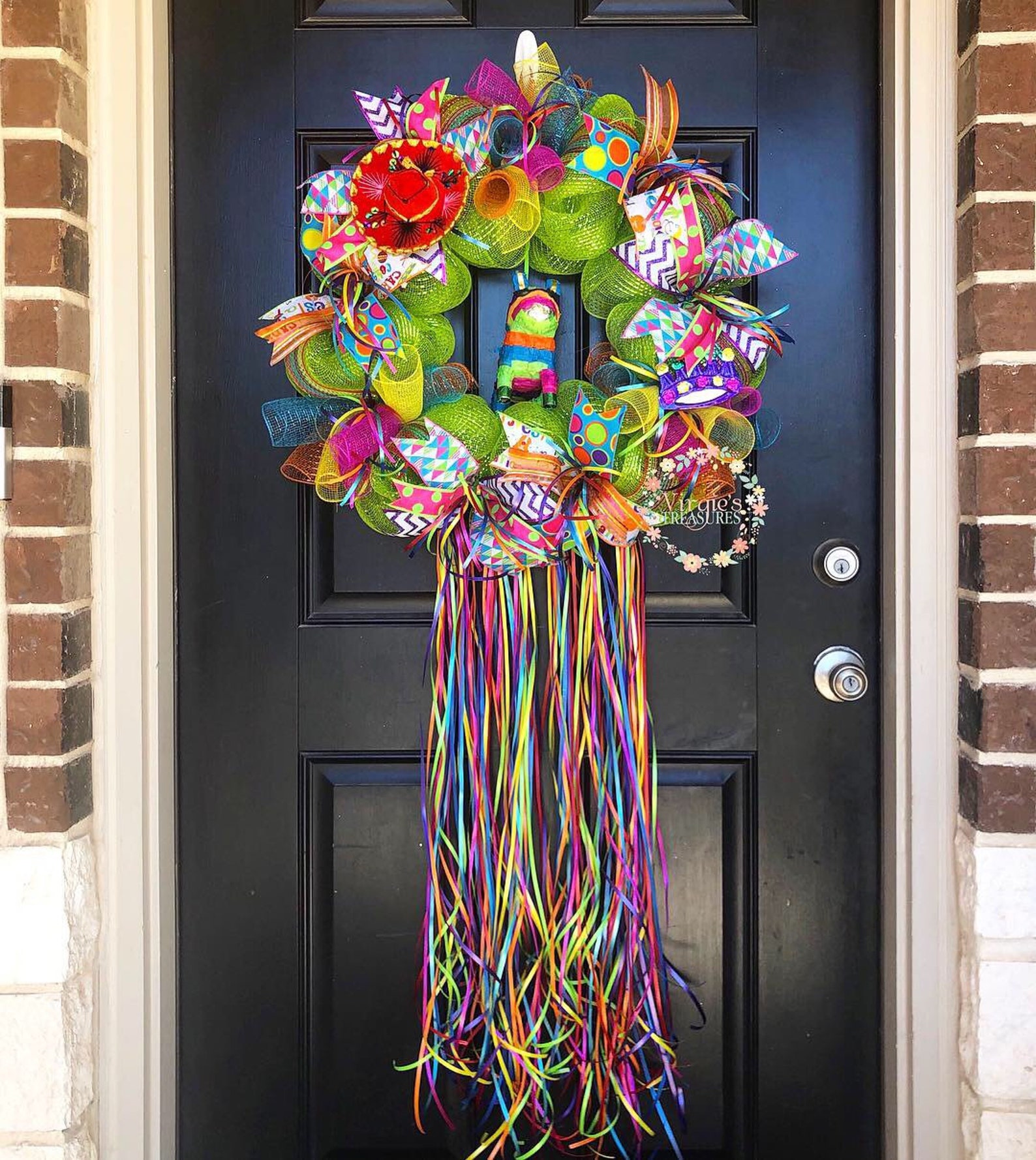 Fiesta Wreath. Fiesta San Antonio Wreath-viva Fiesta Wreath, Cinco De ...