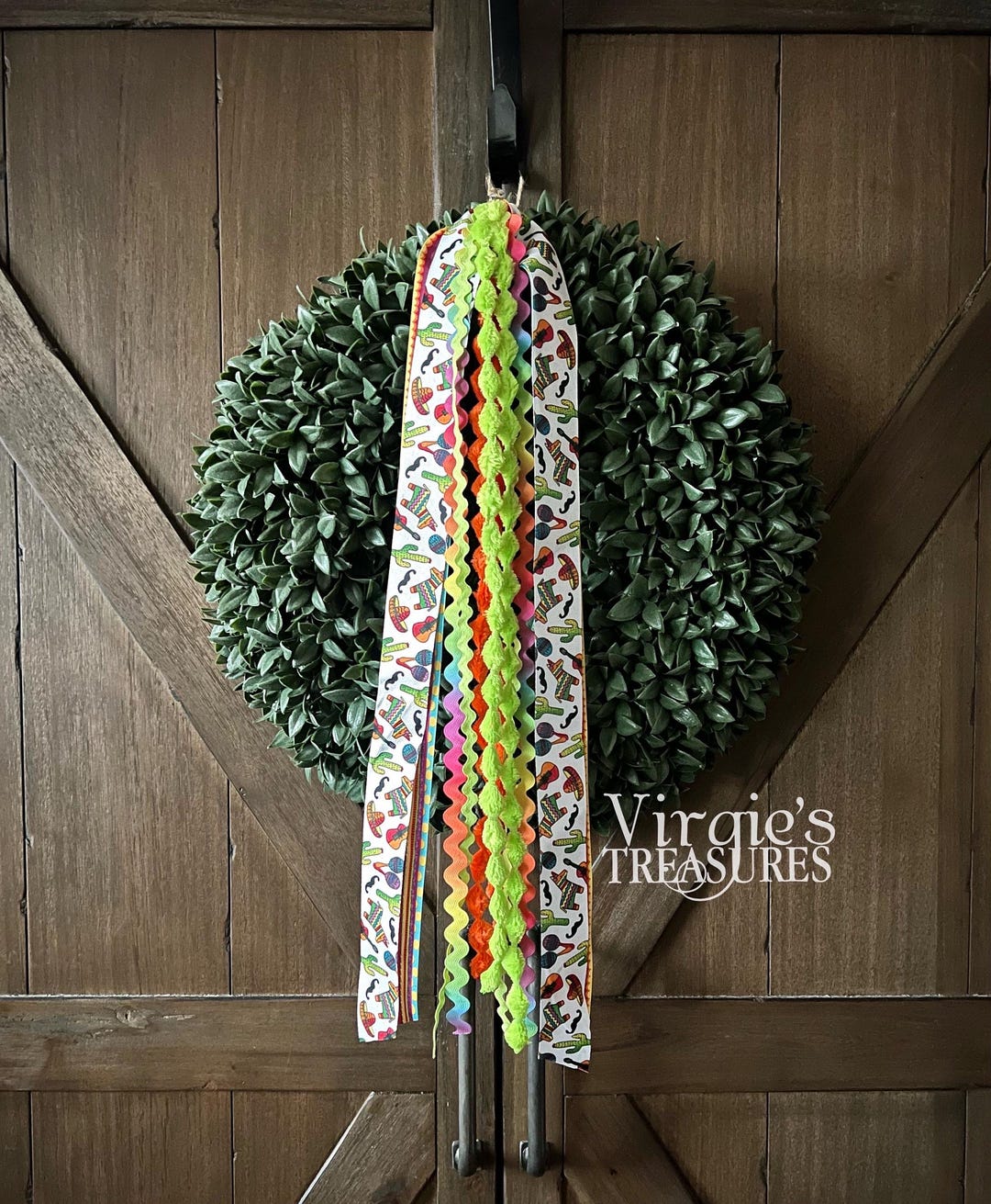 Fiesta Ribbon Bundle / Ribbon Set for Wreath / Ribbon Bundle / Wreath ...