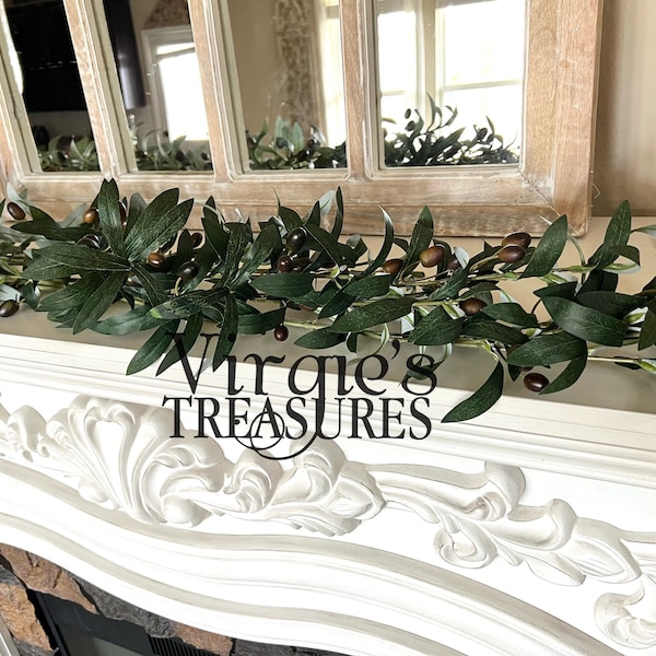 Olive Leaf Garland - Etsy