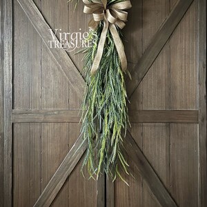 Saw Grass Swag / Greenery Swag / Summer Swag / Spring Swag / Everyday ...