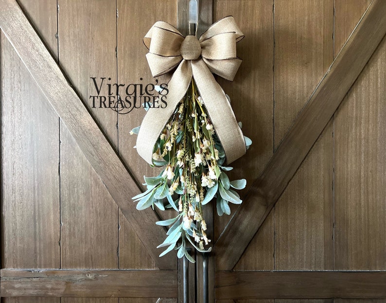 Greenery Swag Door Swag Wall Swag Fall Swag Farmhouse - Etsy