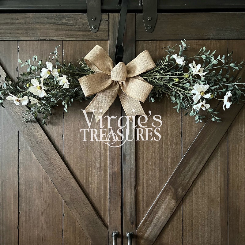 Horizontal Christmas Swag - Etsy