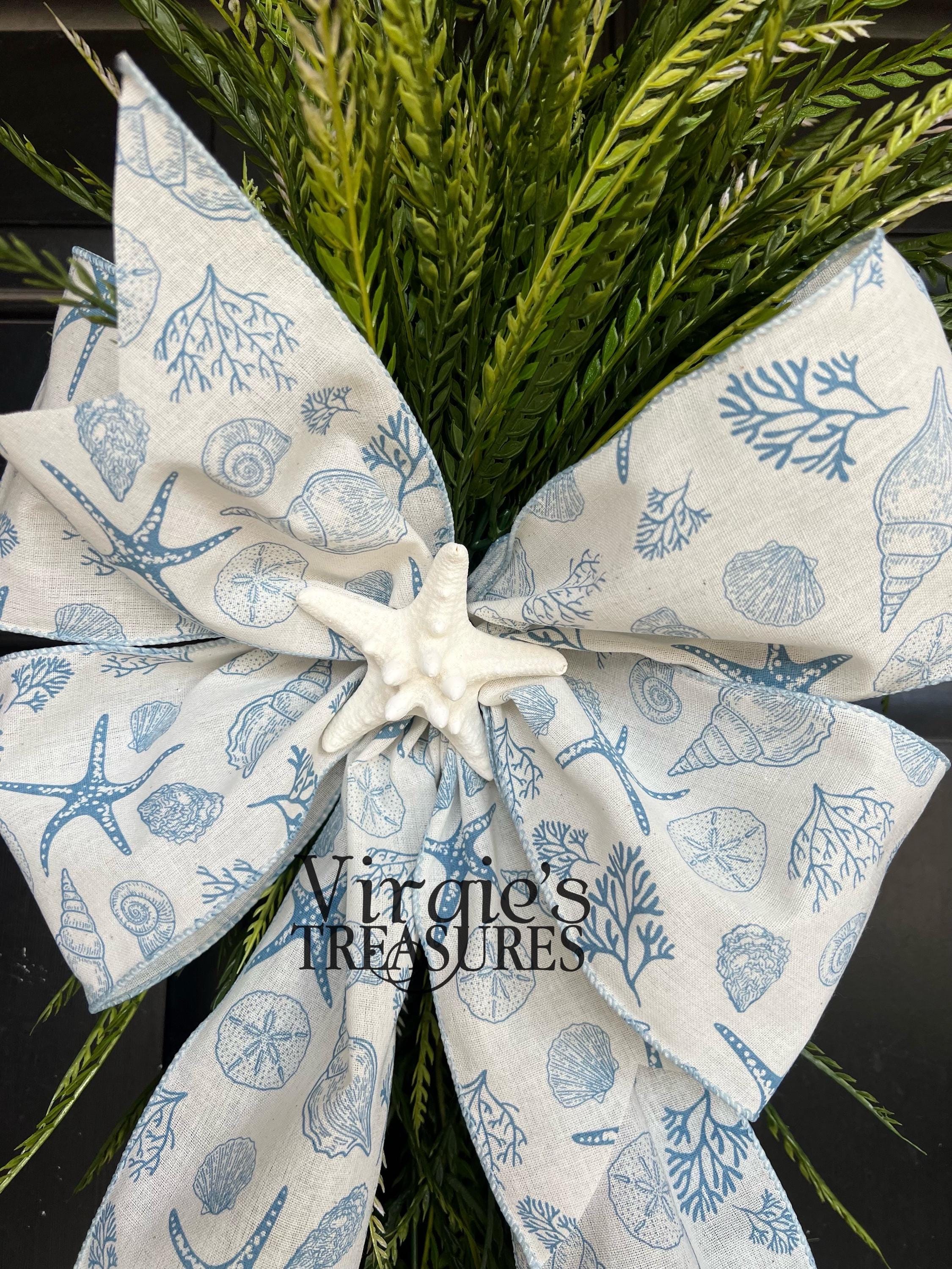 Nautical Saw Grass Swag / Greenery Swag / Summer Swag / Spring Swag ...