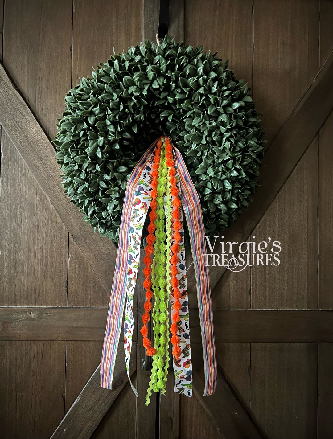 Fiesta Ribbon Bundle / Ribbon Set for Wreath / Ribbon Bundle / Wreath ...