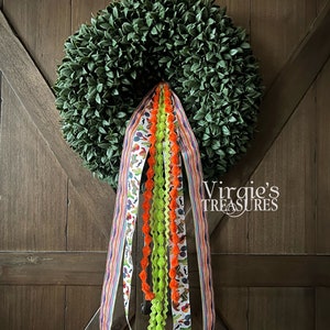 Fiesta Ribbon Bundle / Ribbon Set for Wreath / Ribbon Bundle / Wreath ...