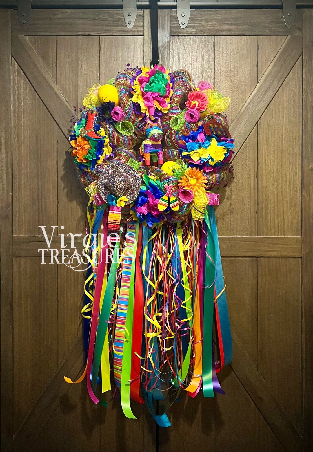 Fiesta Wreath, Fiesta Deco Wreath, Fiesta Wreath, Viva Fiesta Wreath ...